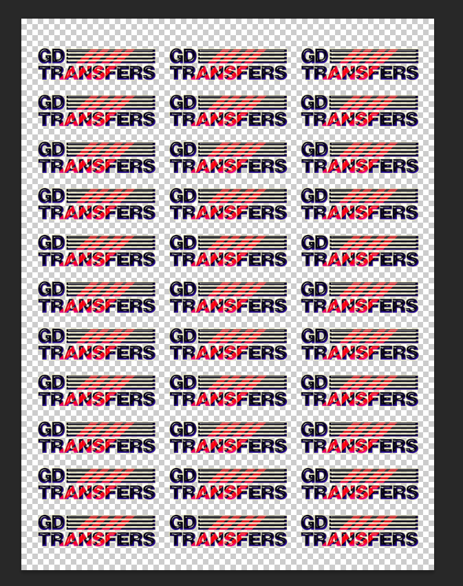 23" DTF Transfer | Custom Sizes – GD TRANSFERS